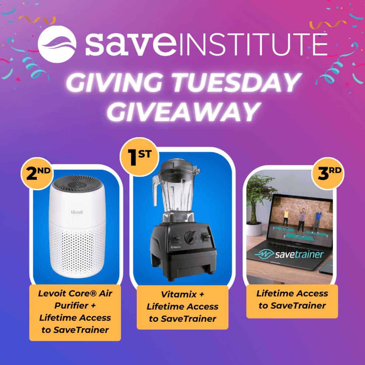 Giving Tuesday Giveaway: Win Great Prizes